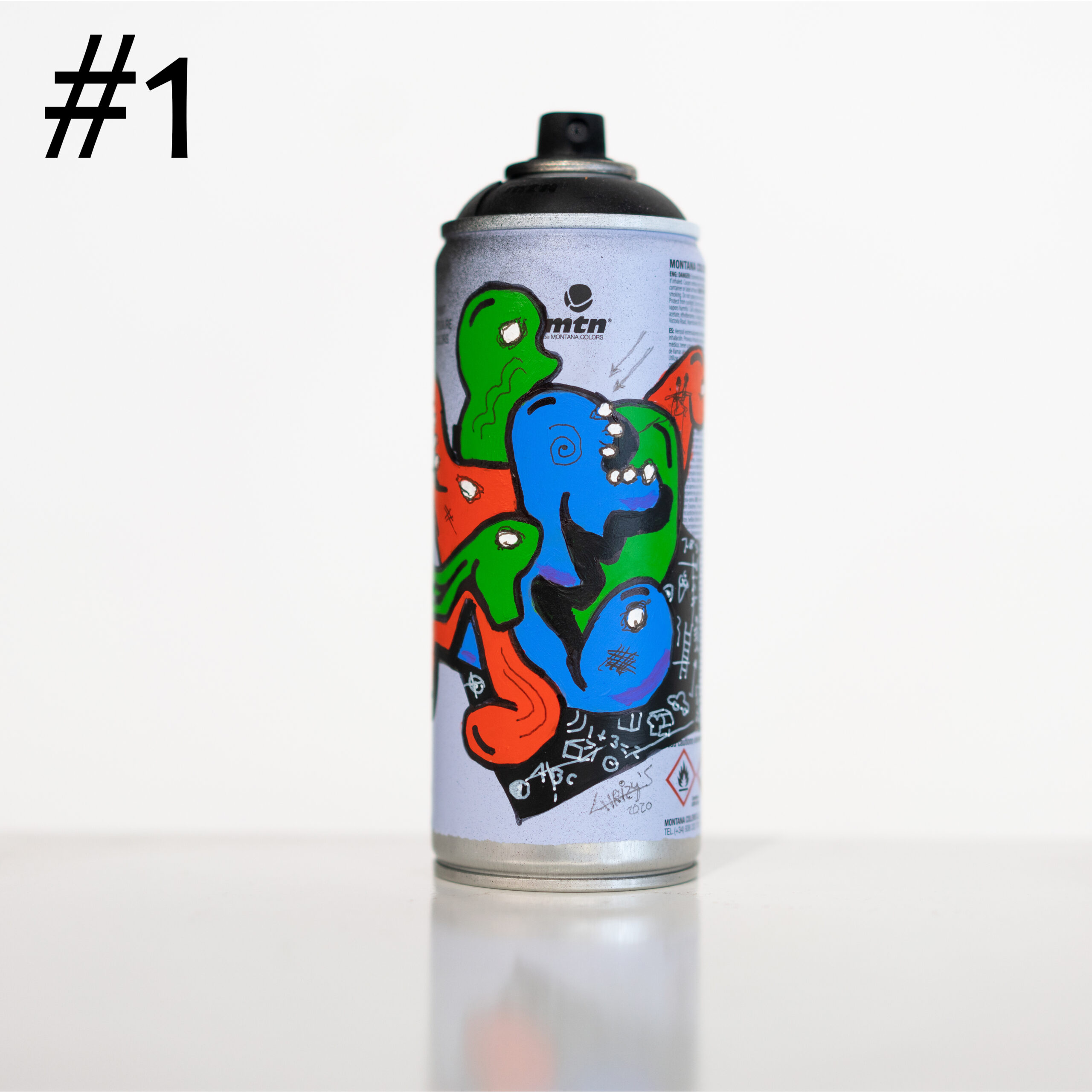 Spray cans - Art Studio Christian van Hedel